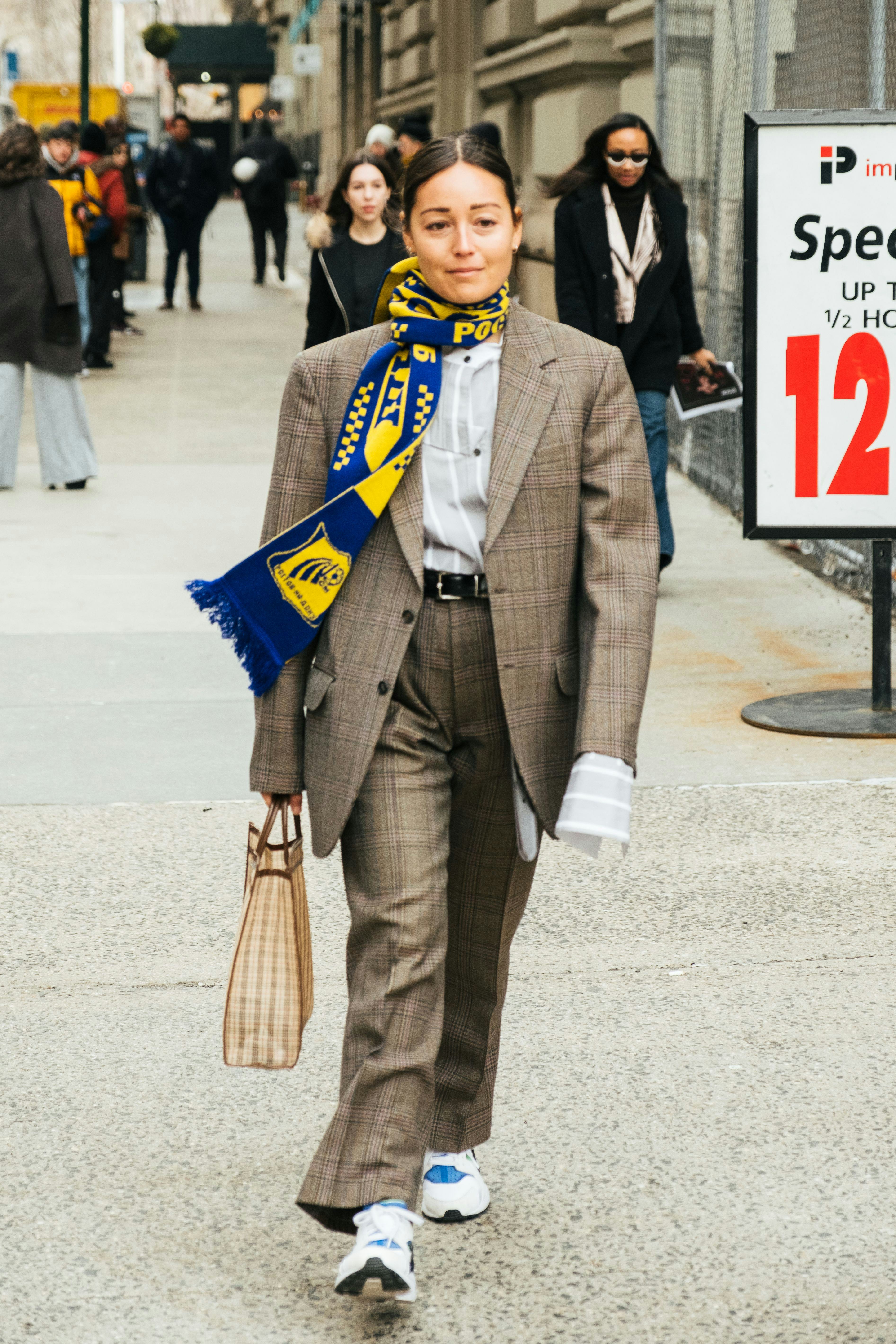 How To Wear A Winter Scarf Like A Street Style Star