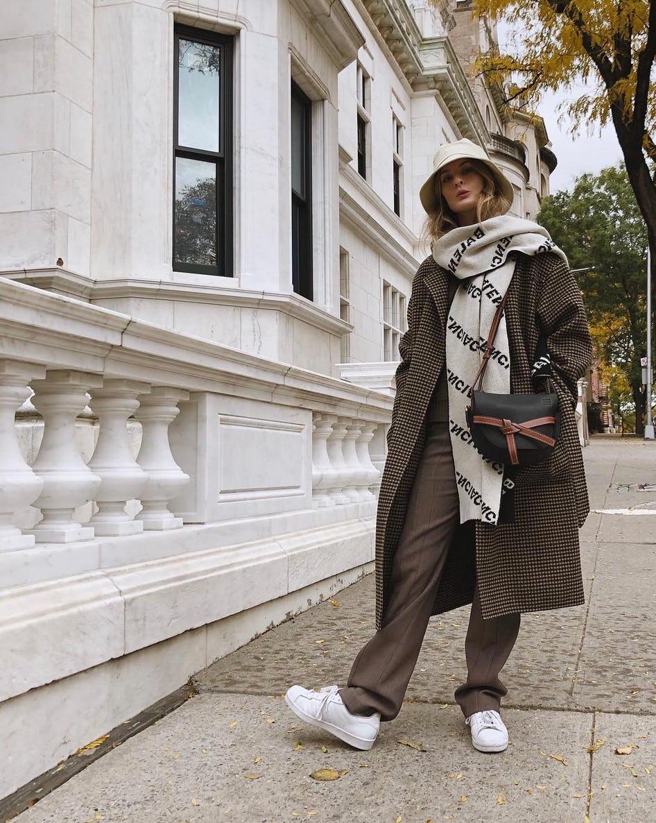 How To Wear A Winter Scarf Like A Street Style Star