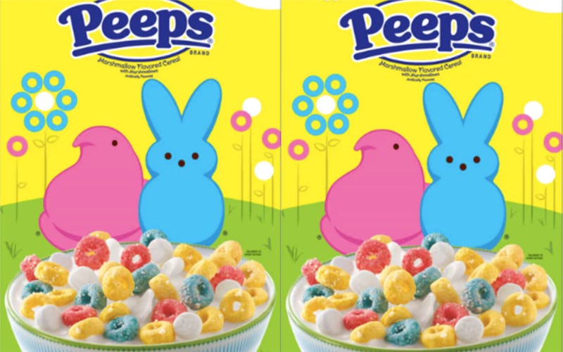 Peeps Cereal Just Hit Target & It Comes In Perfect Springtime Colors