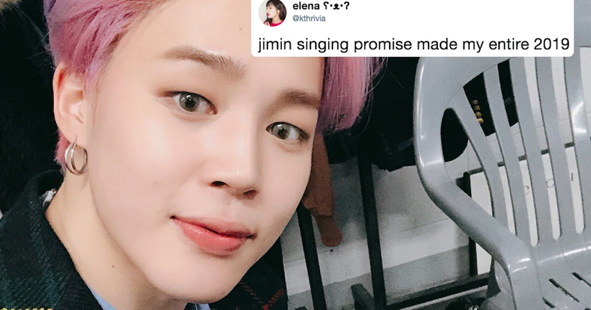 This Video Of BTS' Jimin Singing This Video Of BTS' Jimin Singing