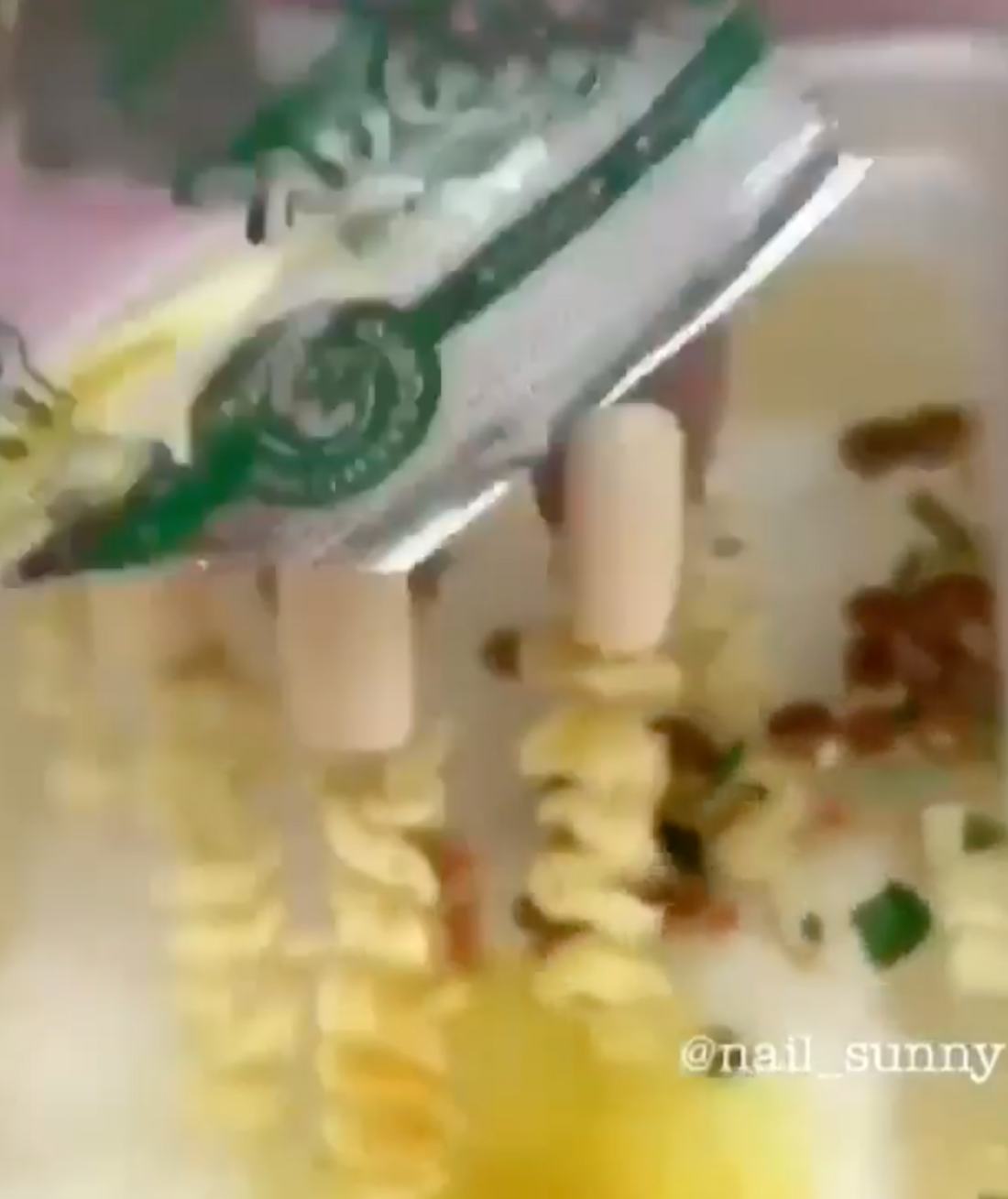 Ramen Noodle Nail Art Is A Thing & The Internet Has So Many Questions