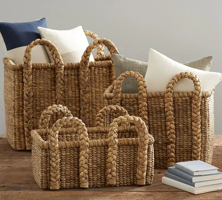 How To Use Baskets For Storage And Decor, According To Interior Designers