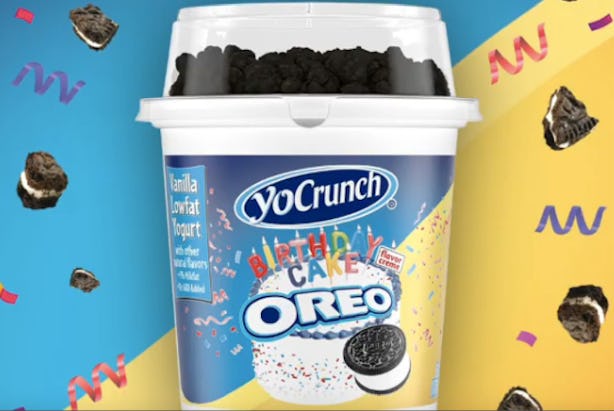 YoCrunch's Birthday Cake Oreo Yogurt Is The Breakfast Of Your Dessert ...