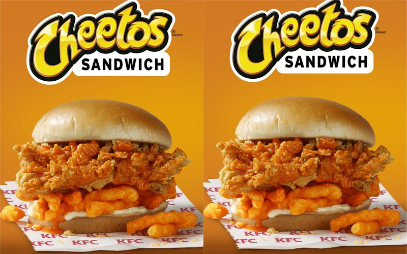 KFC's Cheetos Sandwich Is Testing In Several States — Here's Where To ...