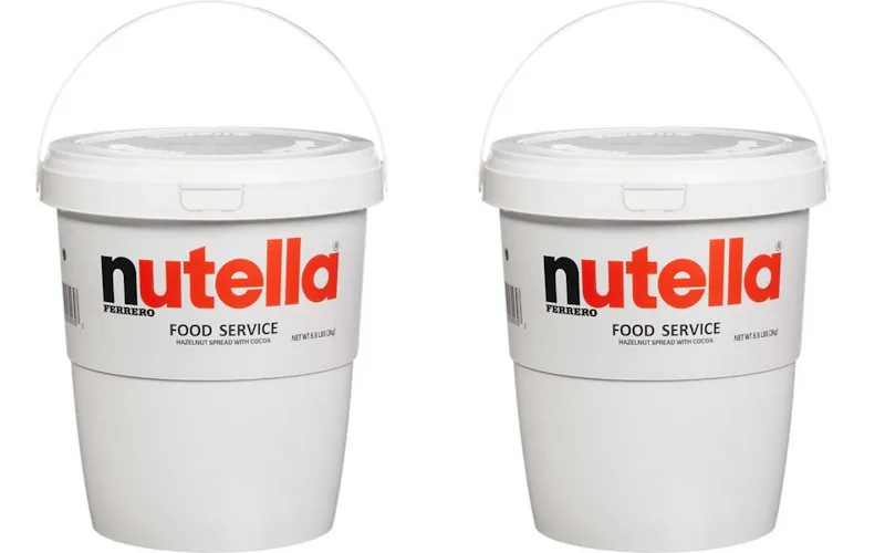 Costco's Nearly 7-Pound Tub Of Nutella Is A Chocolate Lover's Dream
