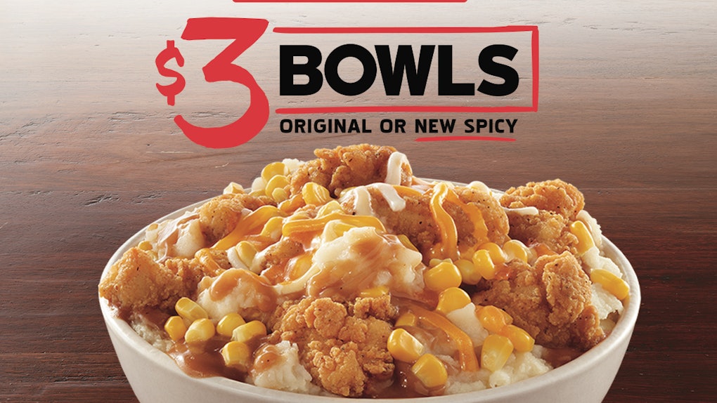 KFC s 3 Famous Bowl Promo Includes This New Spicy Version With A Kick kfc-s-3-famous-bowl-promo-includes-this-new-spicy-version-with-a-kick