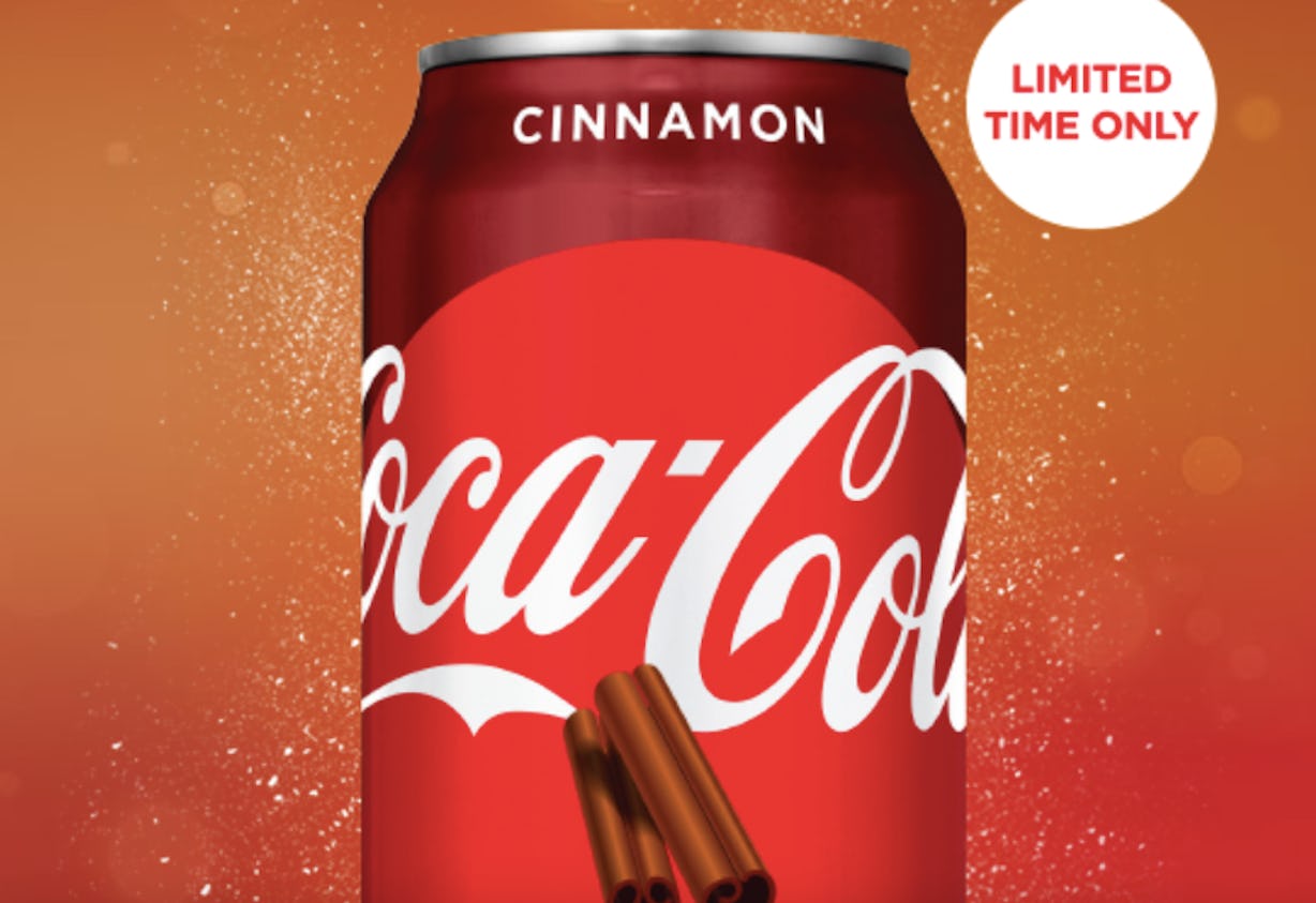 Cinnamon Coca-Cola For The Holidays Is Finally Hitting Shelves