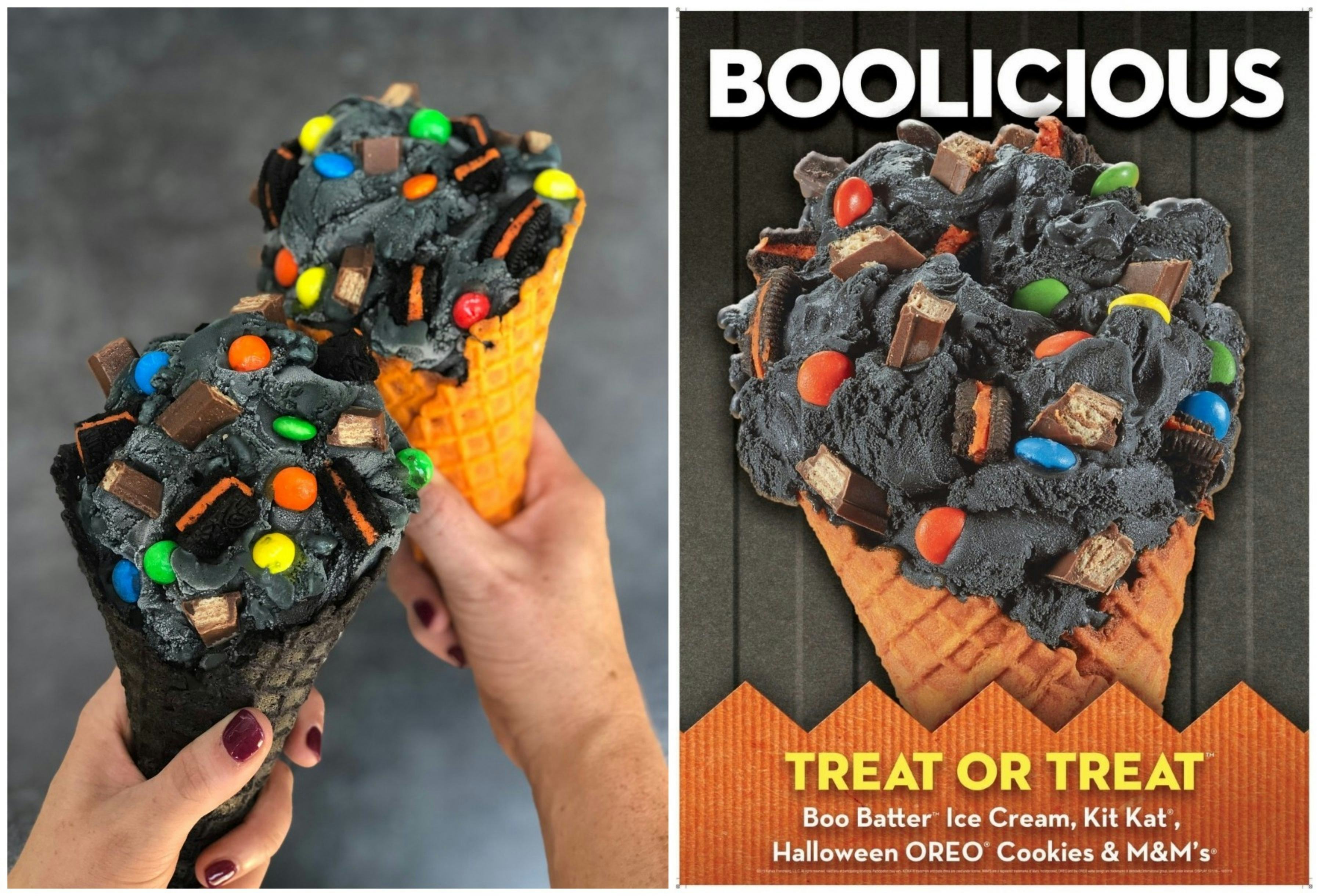 Cold Stone's Halloween 2019 Creation Uses "Boo Batter" Ice Cream