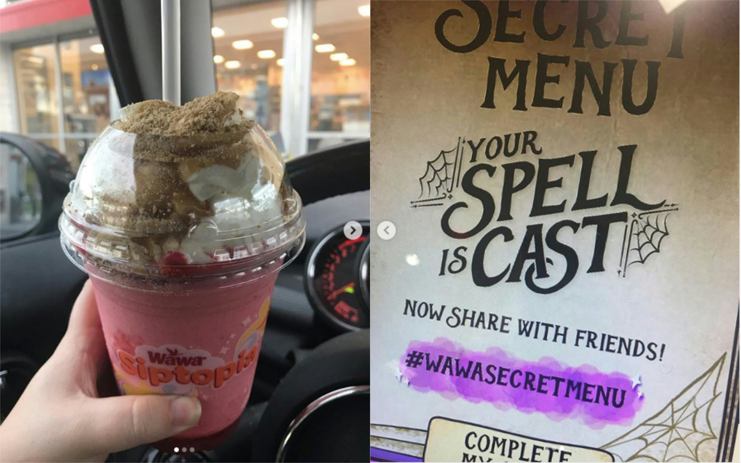 Wawa's 2019 Secret Halloween Menu Includes A "Spellbinding" Smoothie