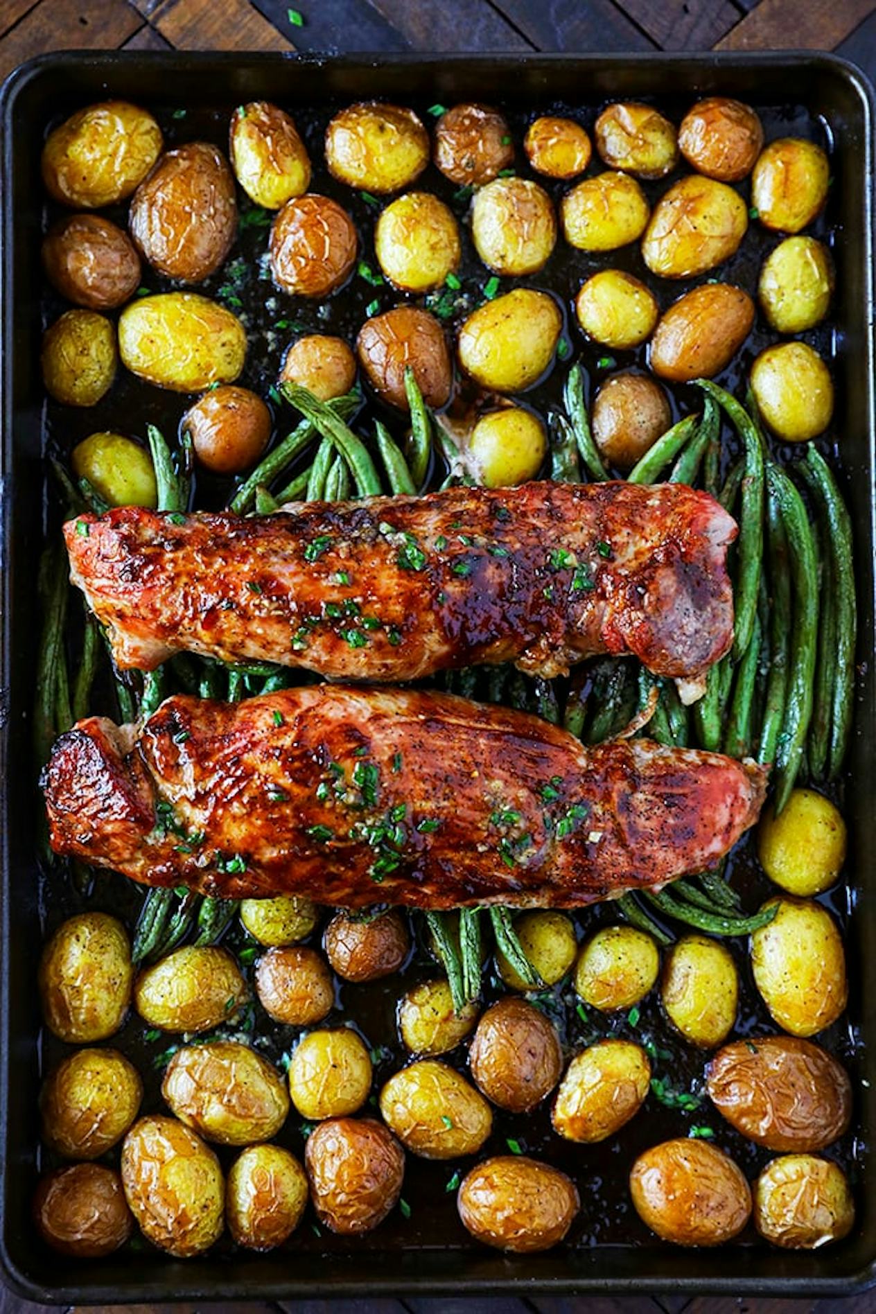 10 Sheet Pan Pork Dinners For Those Busy, Fall Nights