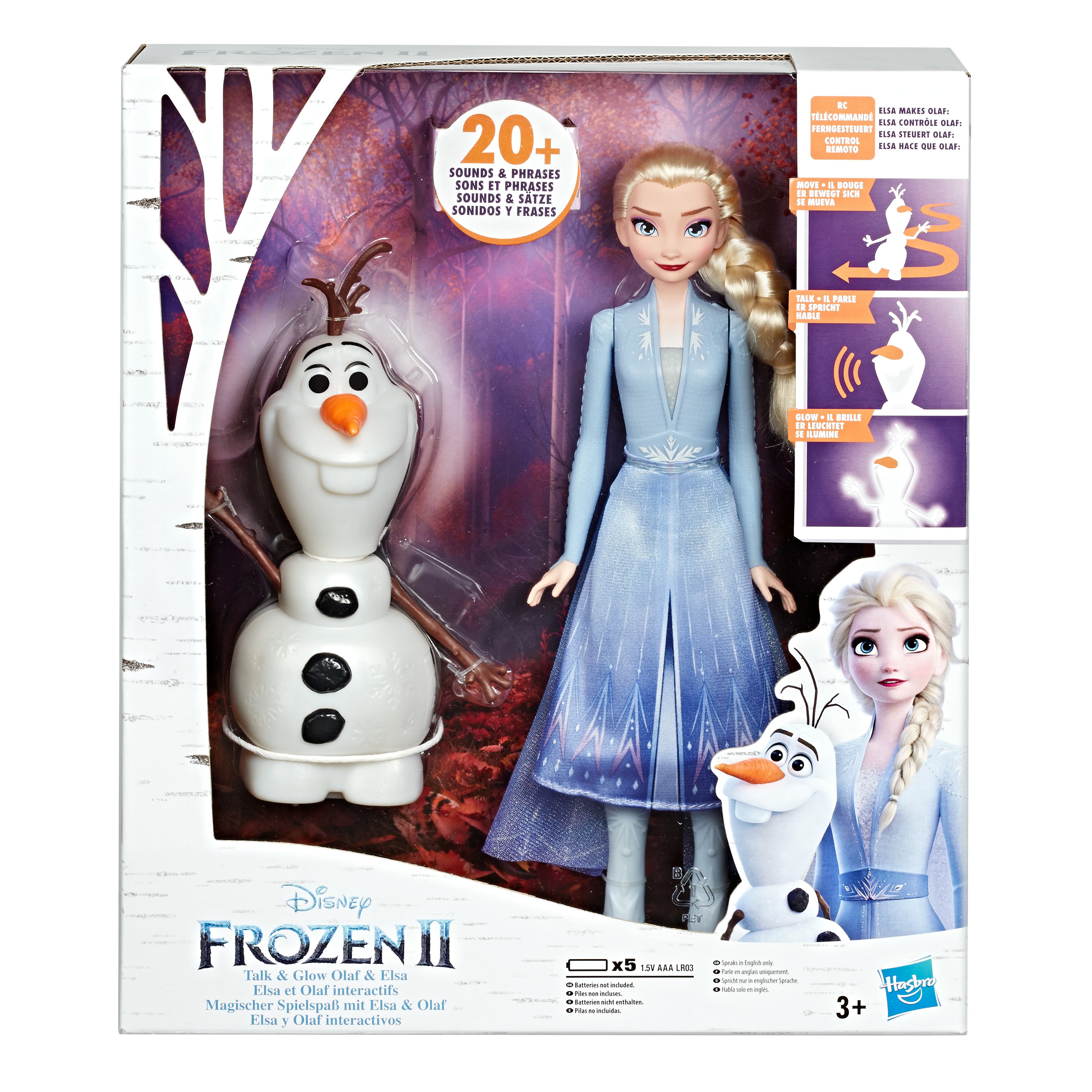 This Interactive 'Frozen 2' Elsa & Olaf Set Is Literally Glowing With Fun
