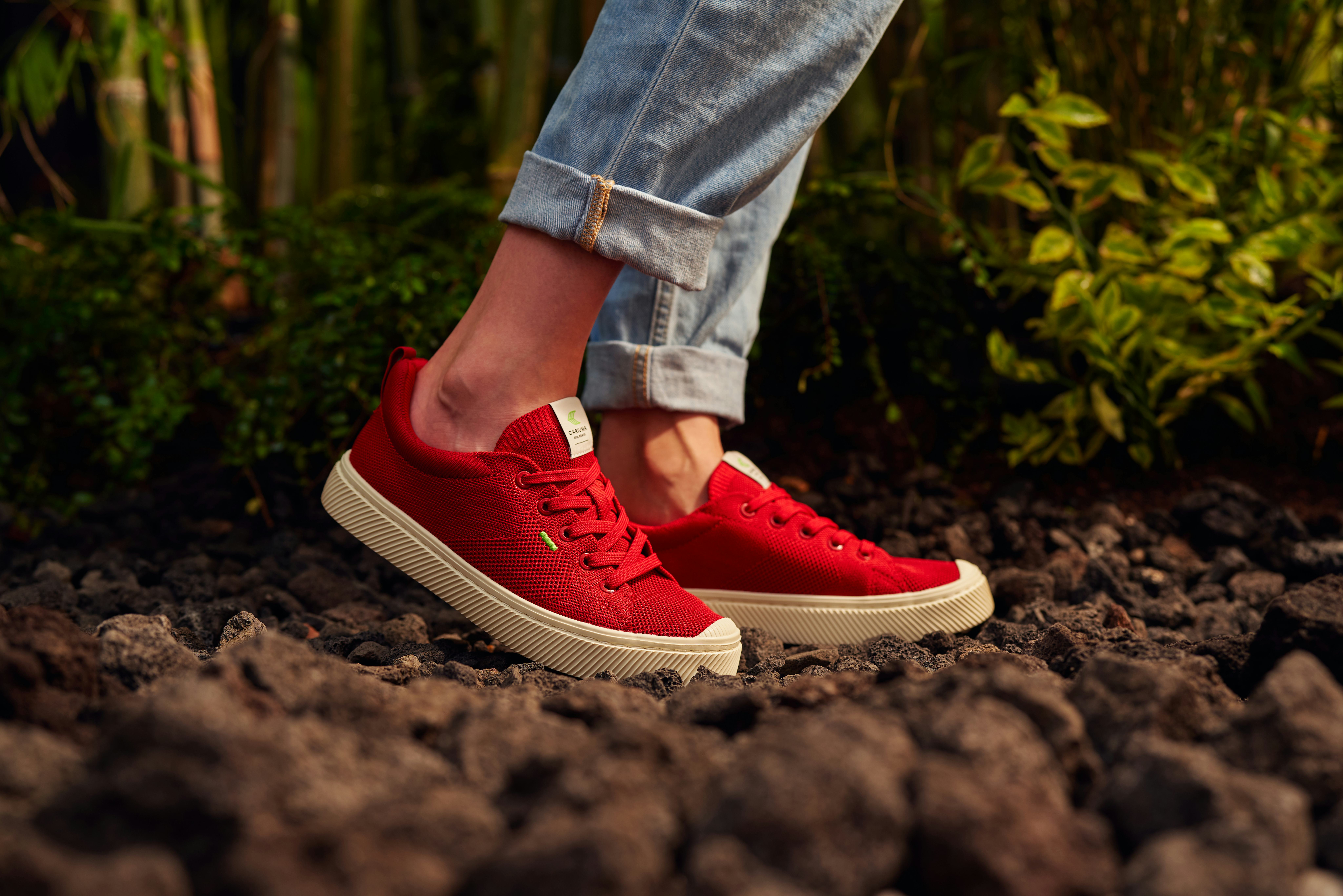 CARIUMA's Bamboo Sneakers Just Launched & It's 100% Carbon Neutral
