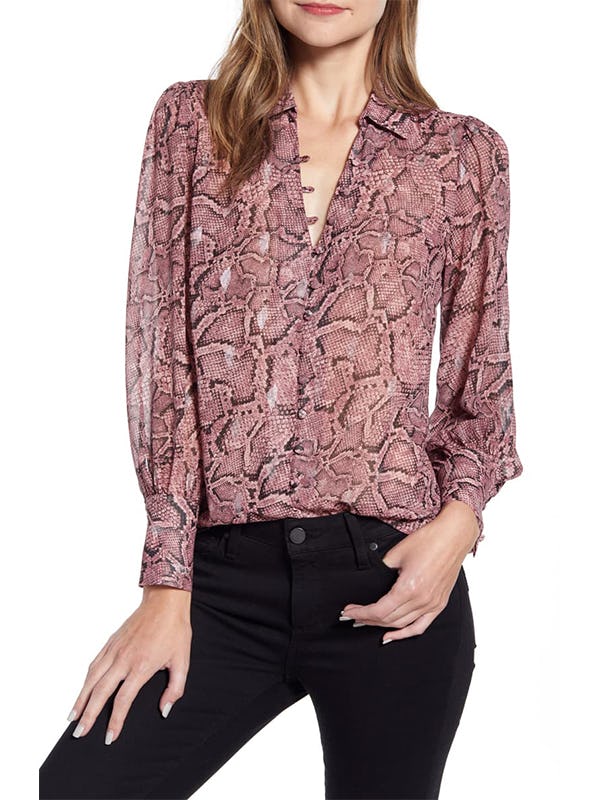 Kerry Washington's Purple Snakeskin Pants Outfit Combines Two Of This ...