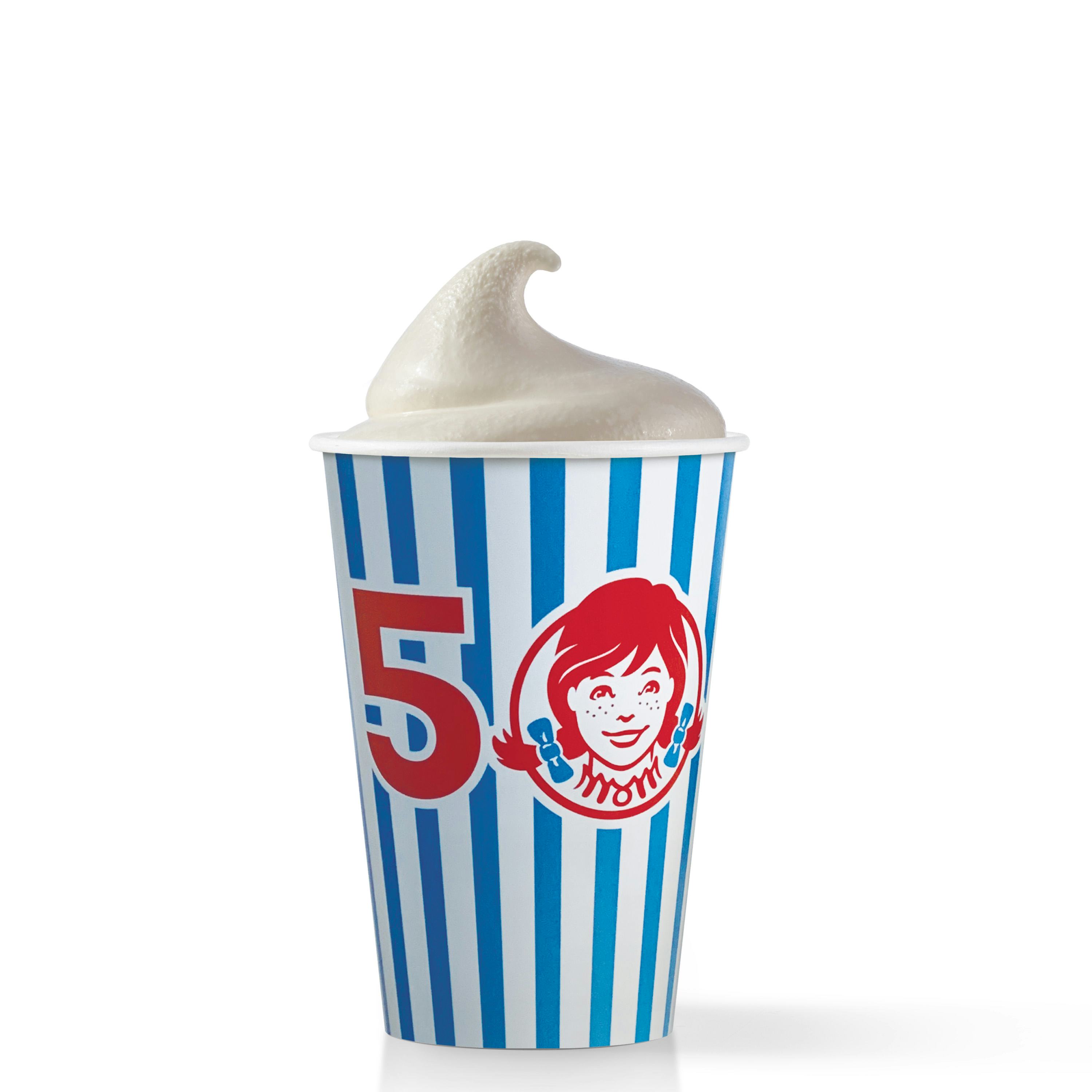 Wendy's New Birthday Cake Frosty & Cookie Sundae Look Festive AF