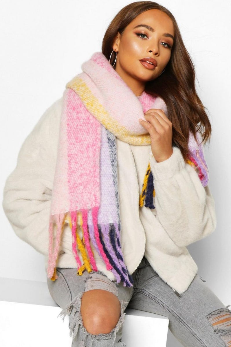 11 Of The Best Chunky Scarves To Wrap Yourself In For Winter 2019