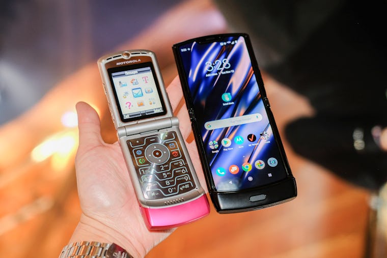 The new Motorola razr is an outrageous revival of an iconic flip phone