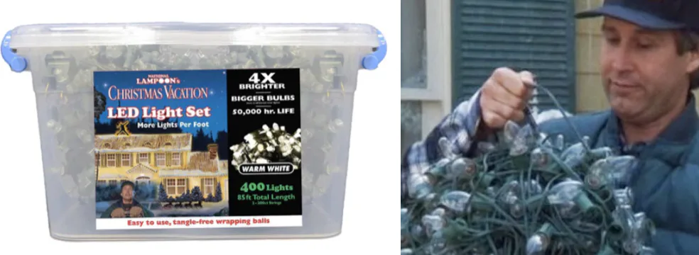 These 'Christmas Vacation' Lights From Ace Hardware Are Too Perfect