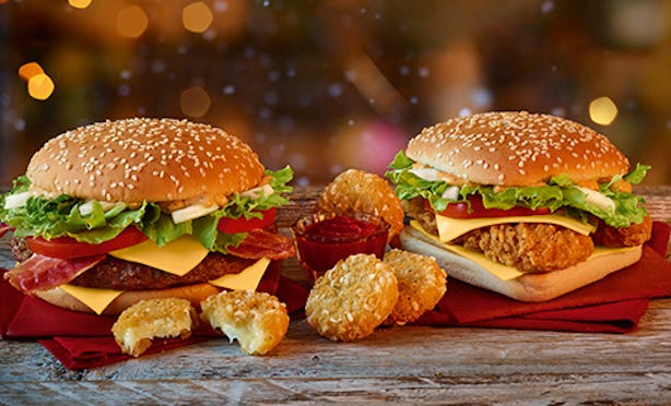 Here's Everything On The McDonald's Christmas 2019 Menu