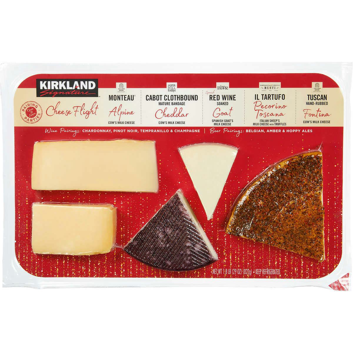 Costco's Cheese Flight Is Back & It's The Perfect Holiday Party Snack