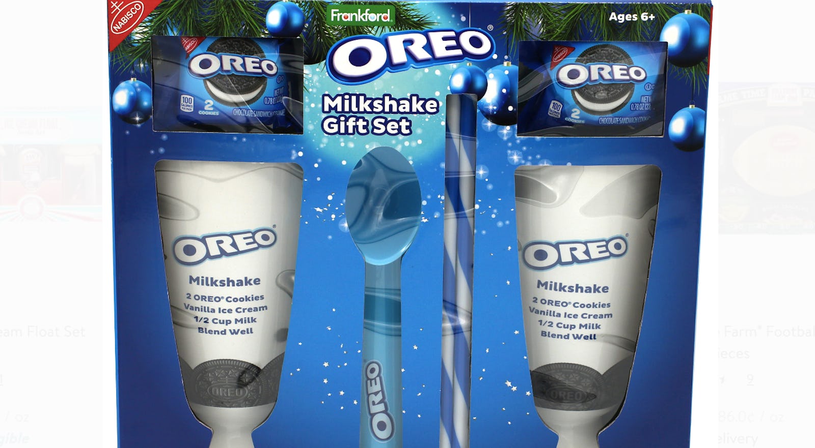You Can Get An Oreo Milkshake Set Full Of Cookies At Walmart Now