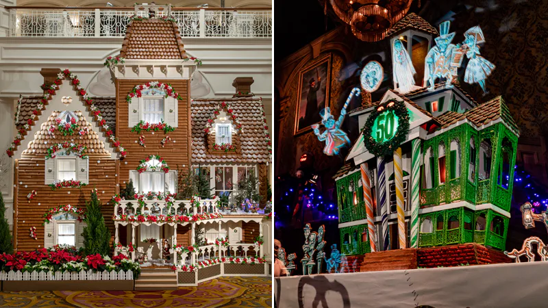 The 2019 Disney Parks Gingerbread Displays Are Too Sweet To Not 'Gram