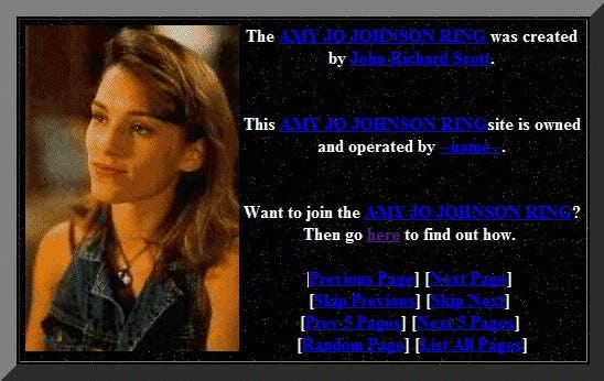 How GeoCities webrings made the ‘90s internet a cozier place