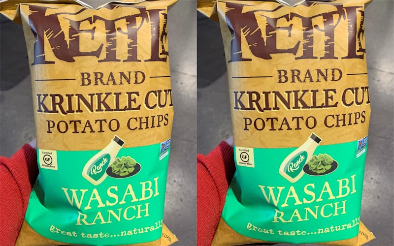 Kettle's Wasabi Ranch Krinkle Cut Potato Chips Are A Ranch Lover's ...
