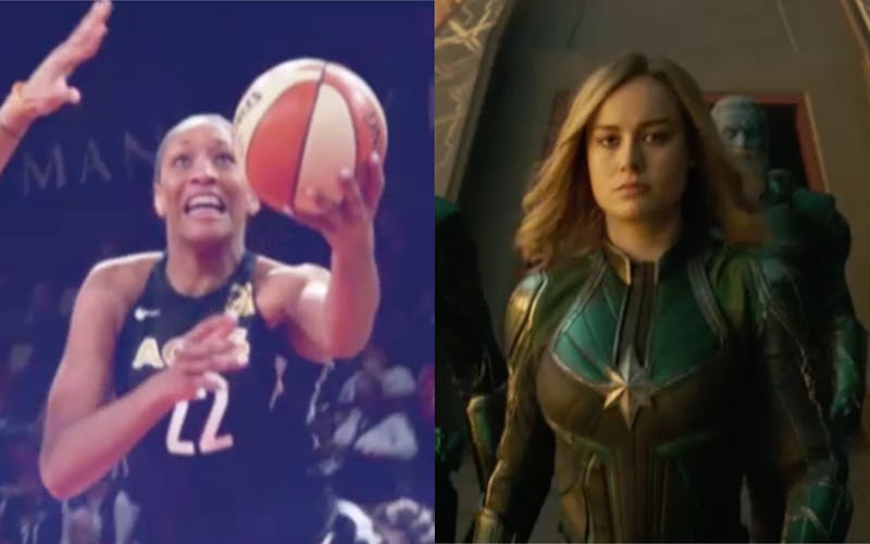 The WNBA & 'Captain Marvel' Launched "What Makes A Hero" To Empower ...
