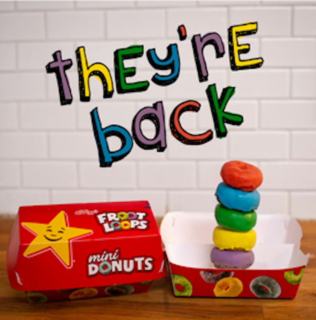 Carl’s Jr. & Hardee’s Relaunched Froot Loops Mini Donuts To Live Out ...
