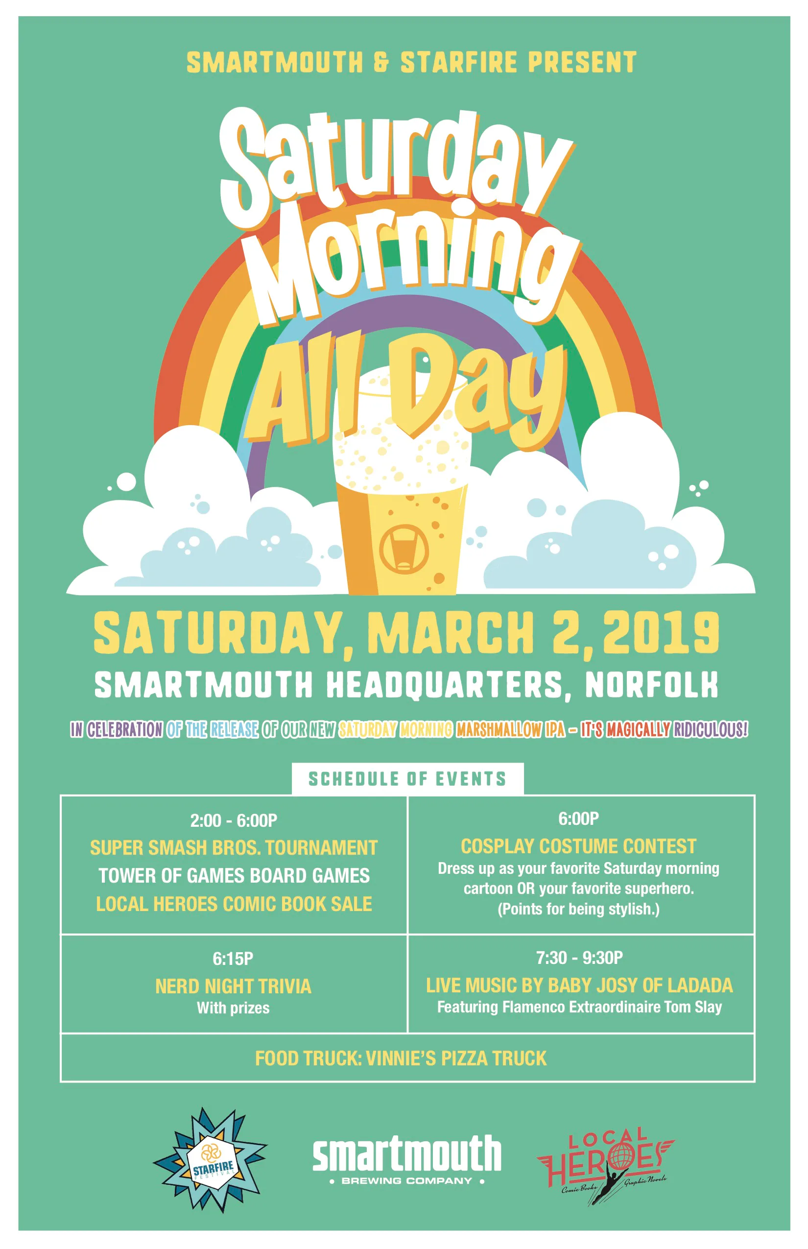The Saturday Morning Marshmallow IPA By Smartmouth Brewing Is A Super ...