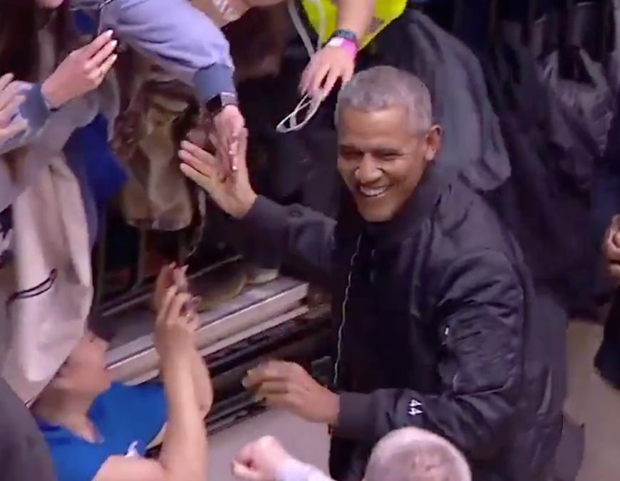 Barack Obama Wore A "44" Bomber Jacket & It Was The Most Boss Move Ever