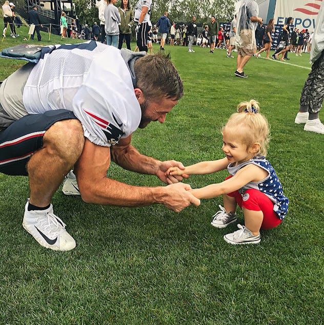 Julian Edelman's Photos With His Daughter Are So Sweet, They'll Melt ...