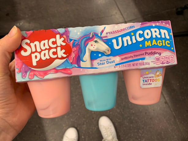 Snack Pack's Unicorn Magic Pudding Cups Are Officially On Shelves ...