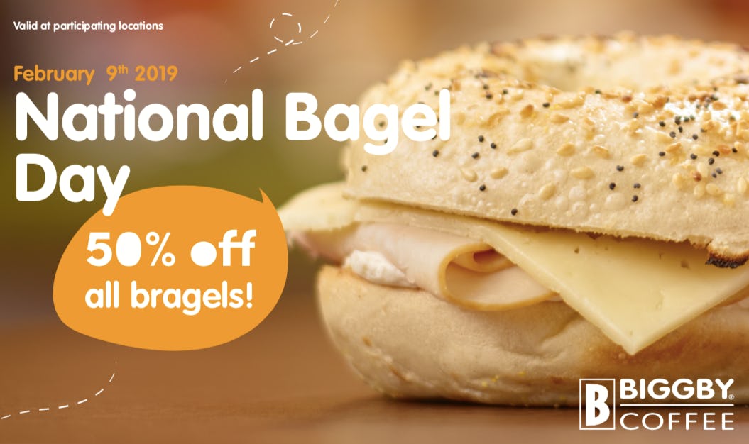 These 2019 National Bagel Day Deals Will Help You Score A Free Bagel ...