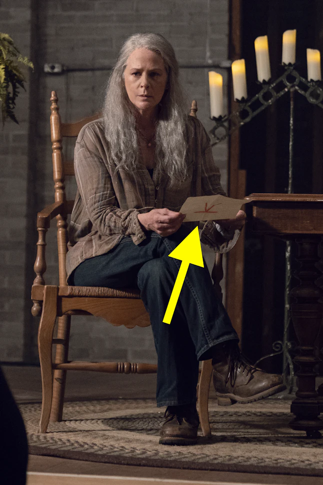 The Red Symbol On 'The Walking Dead' Probably Has An Ominous Meaning