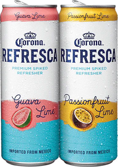 Corona Refrescas, A Canned Drink From Corona, Come In 3 Fruity Flavors