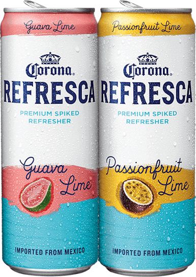 Corona Refrescas, A Canned Drink From Corona, Come In 3 Fruity Flavors