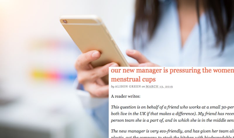 This "Ask A Manager" Post About A Boss Pressuring Women To Use ...