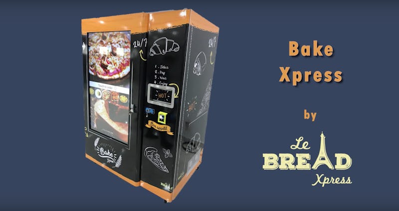 A Baguette Vending Machine Exists & The Options In It Are Seemingly Endless