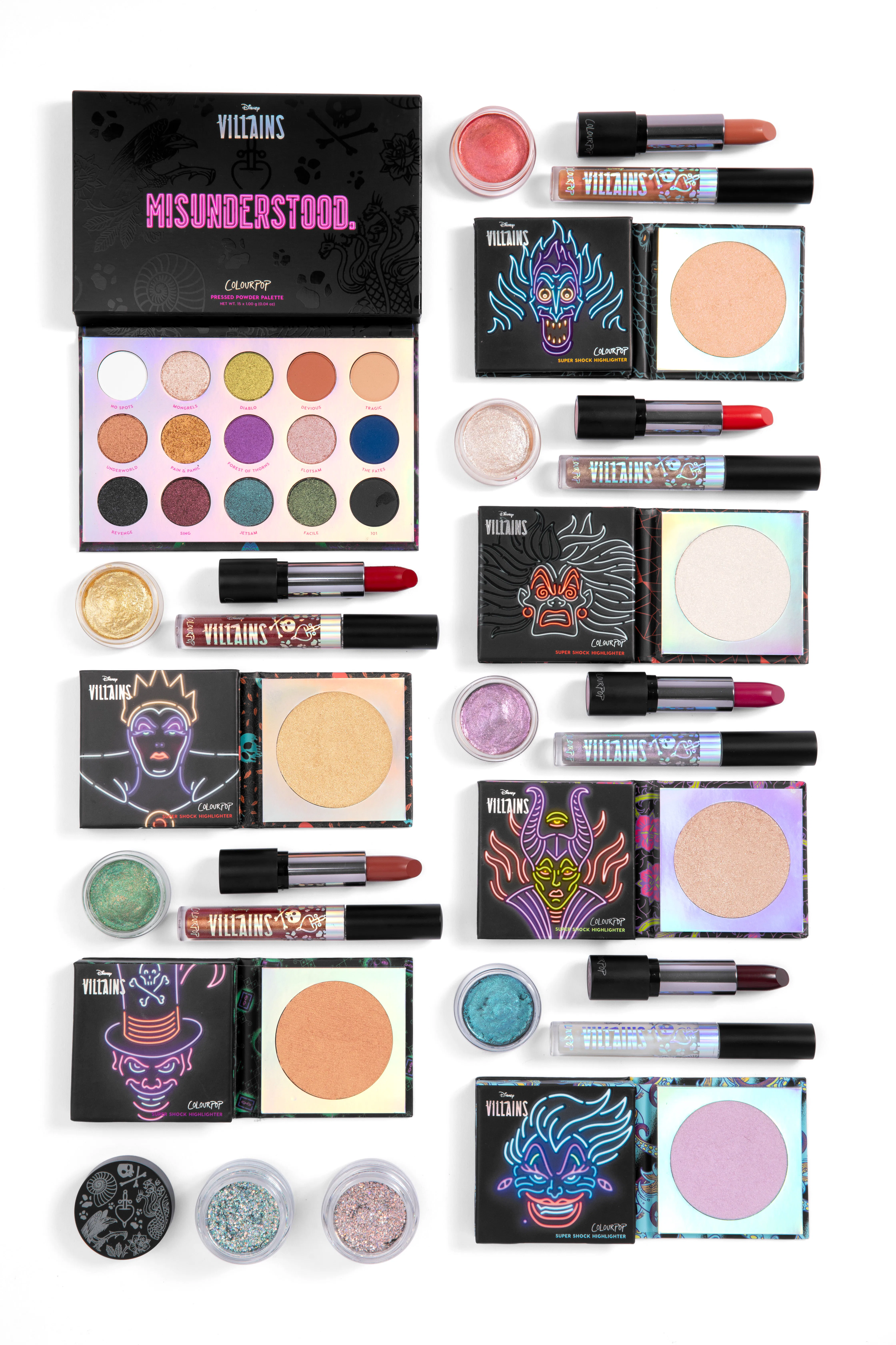 Where To Get ColourPop's Disney Villains Collection? There Are A Few ...
