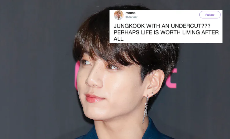 The Photo Of BTS' Jungkook's Undercut In Hong Kong Has ARMYs Quaking In ...