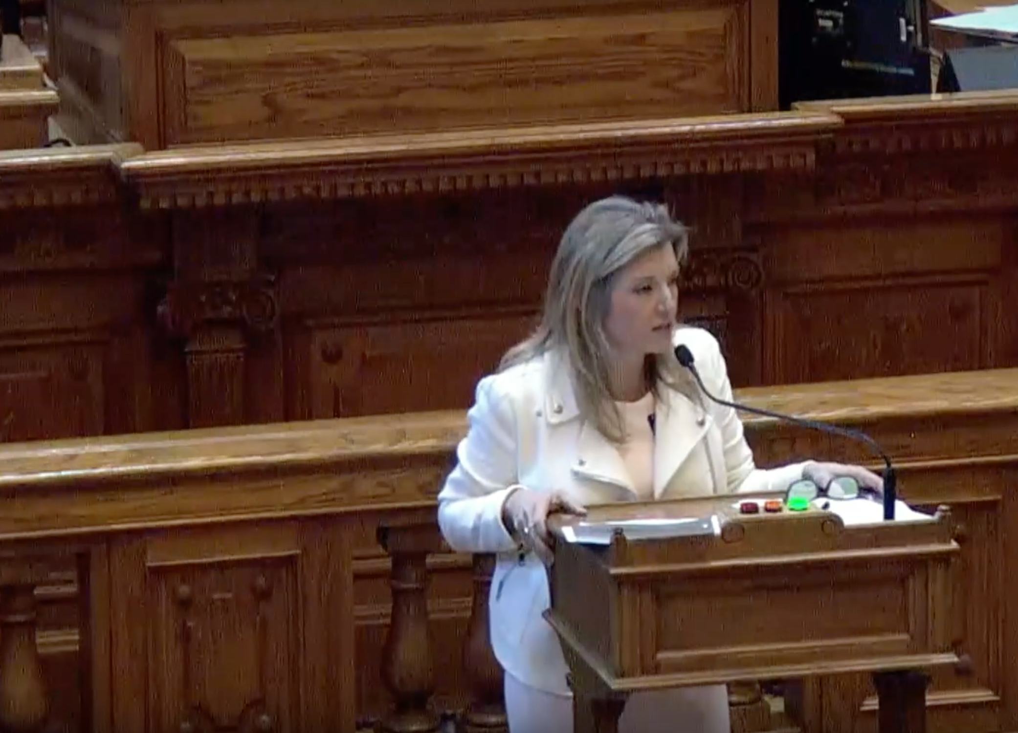 Georgia Sen. Jen Jordan's Speech Against The "Heartbeat" Abortion Bill ...