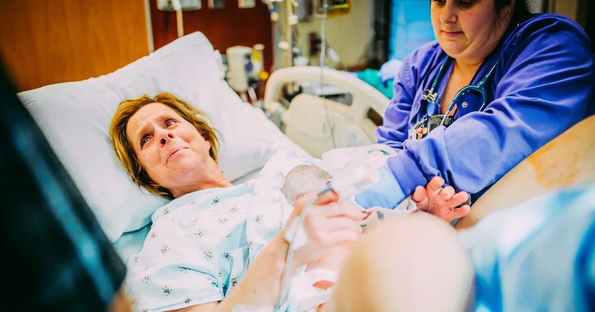 A Woman Just Gave Birth To Her Own Granddaughter The Photos Are A Woman Just Gave Birth To Her Own Granddaughter The Photos Are