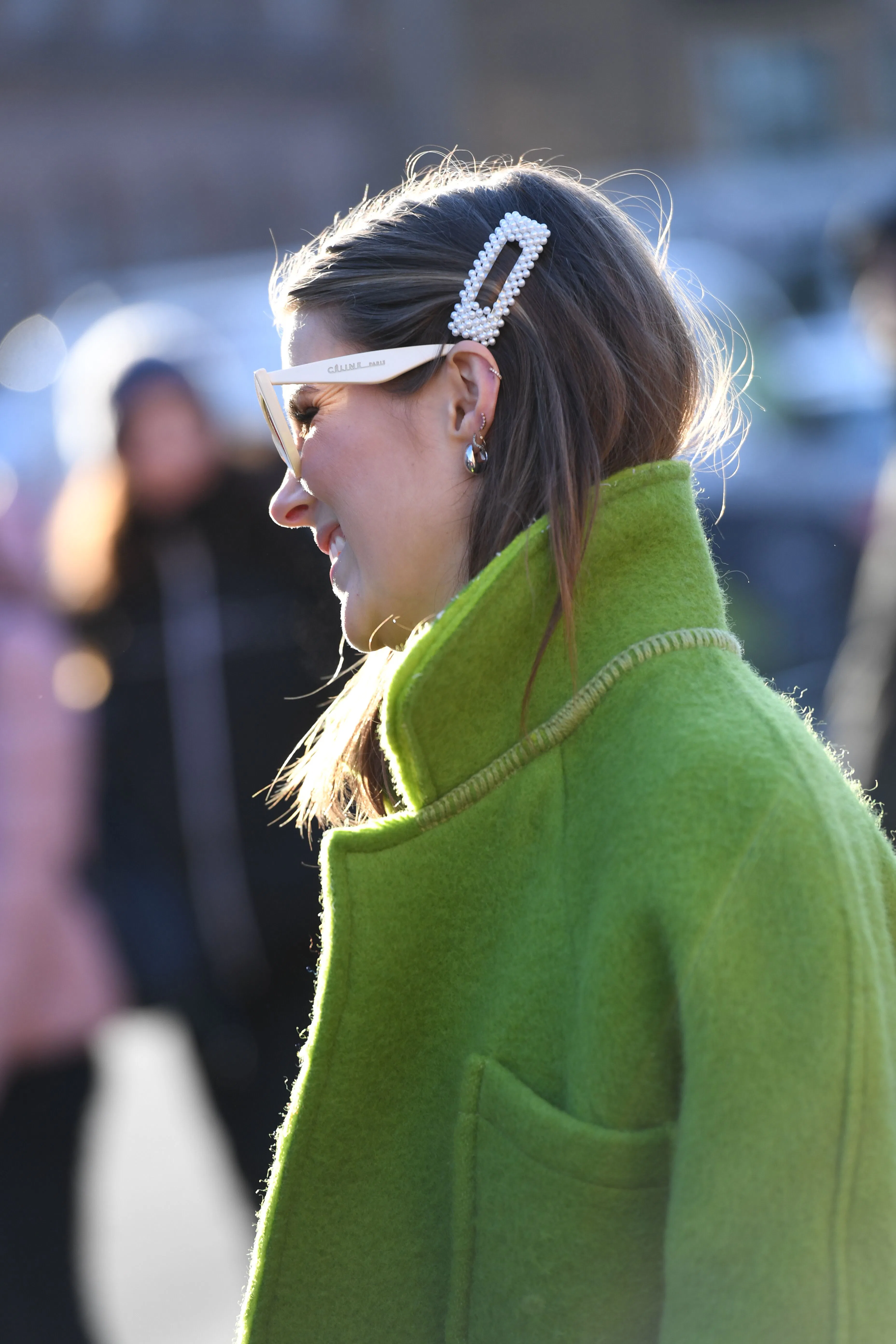 The Hair Clip Street Style Trend Was Everywhere During Fashion Month ...