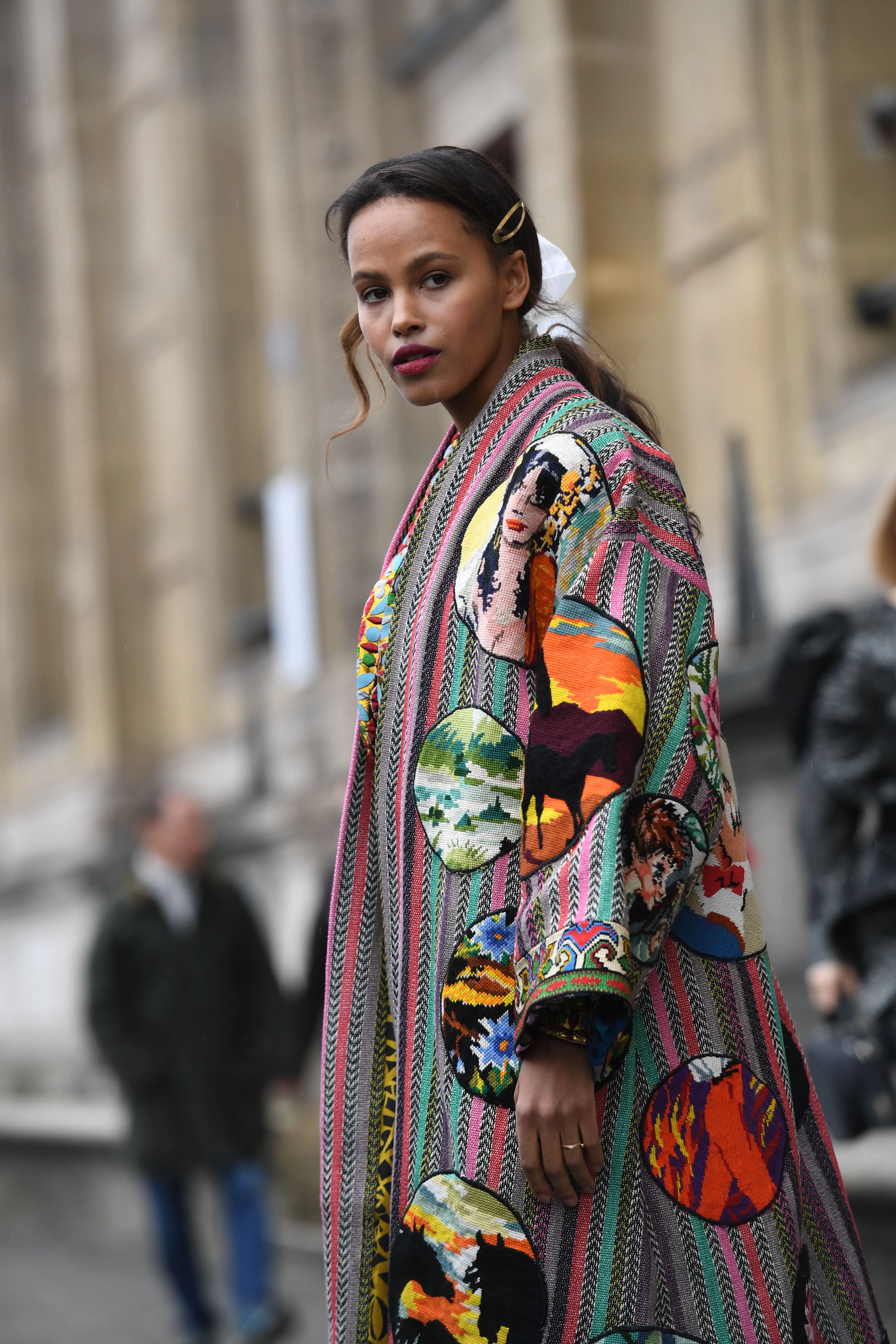 The Hair Clip Street Style Trend Was Everywhere During Fashion Month ...