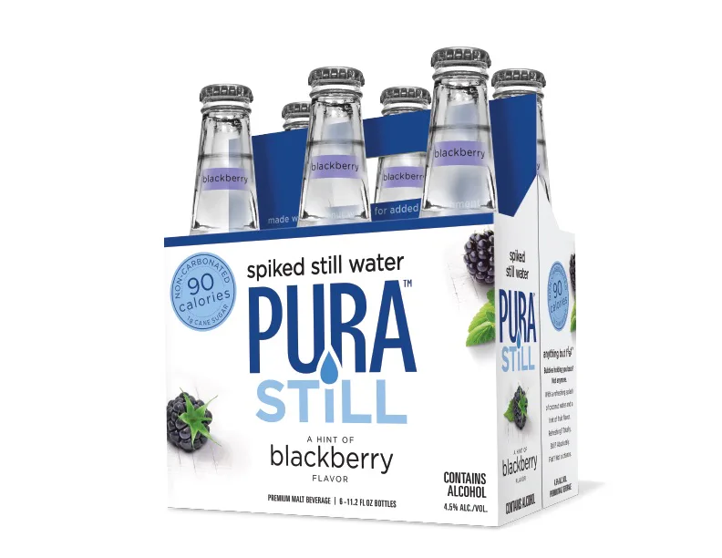 Pura Still's Spiked Still Water Drinks Might Give Seltzers A Run For ...