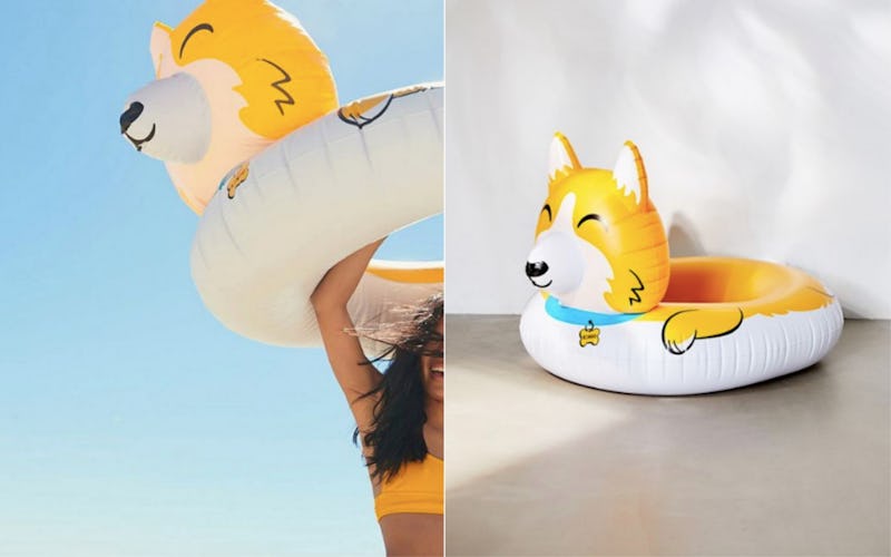 This Corgi Pool Float At Urban Outfitters Is Extreme Summer Goals