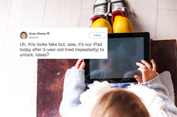 This Toddler Locked His Dad’s iPad For 48 Years & Parents Are Cringing