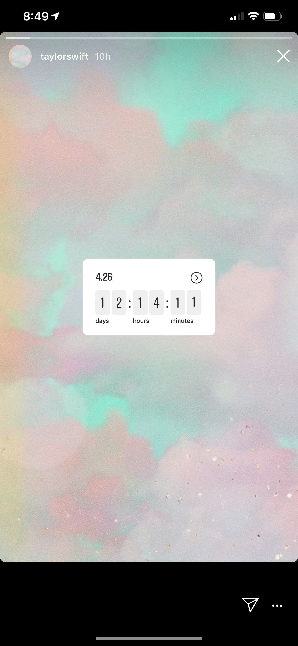 The Tweets About Taylor Swift's Countdown Clock For April 26 Are So ...