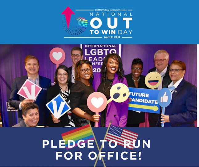 How To Support LGBTQ Politicians On "Out To Win" Day & Beyond